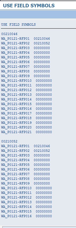 Amarmn.com - SAP ABAP, SAP UI5, SAP Fiori: USING FIELD SYMBOLS IN PROGRAM