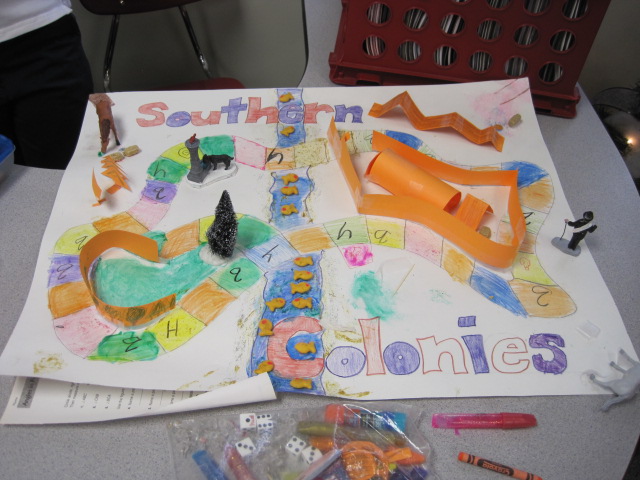 R's Rockin' Fifth Grade: 13 Colonies Game Boards