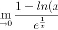 Math Principles: Indeterminate Form - Infinity Over Infinity
