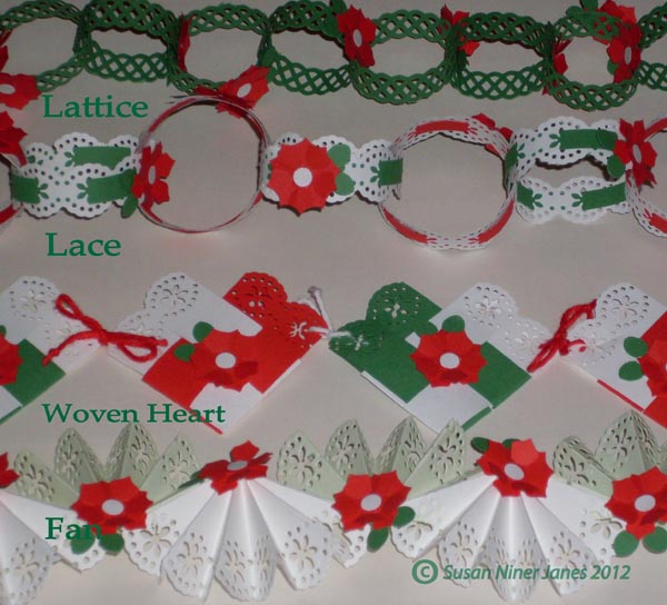 The Papercraft Post: Paper-Punched Paper Chains Tutorial