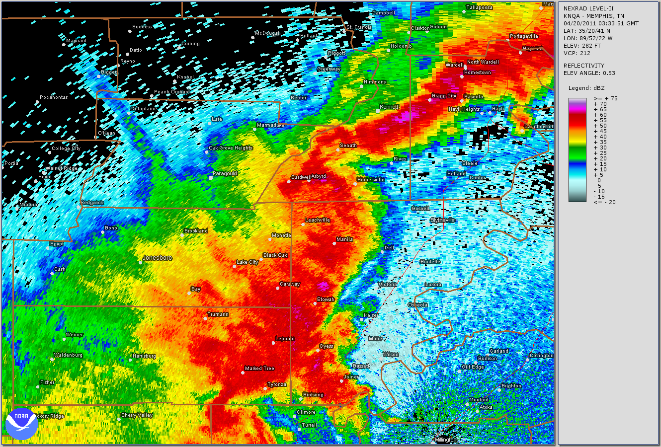 Ryan's Blog: Wind Damage in Mississippi County
