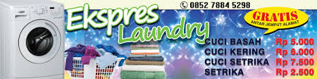 30 Contoh Spanduk Laundry Inspiratif Buat Anda | Laundry Bisnis Indonesia