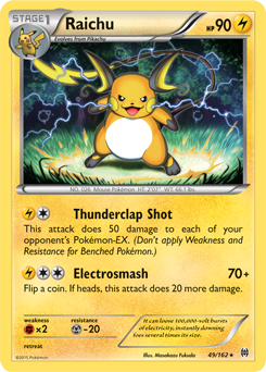 Raichu -- BREAKthrough Pokemon Card Review | PrimetimePokemon's Blog