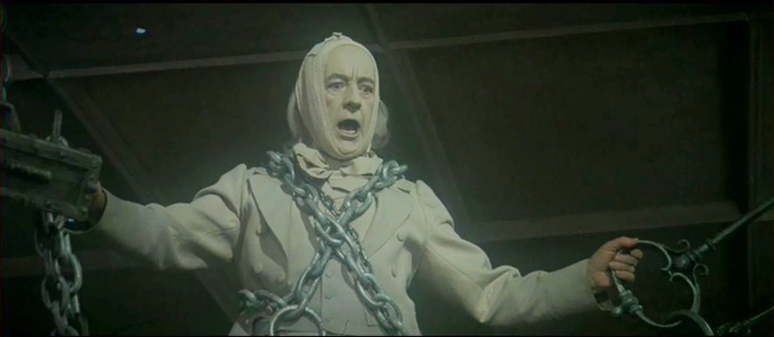 Scrooge Albert Finney Hell