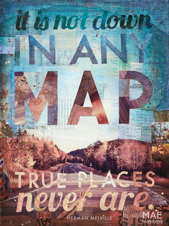 to go into the world : the artwork of mae chevrette: true places