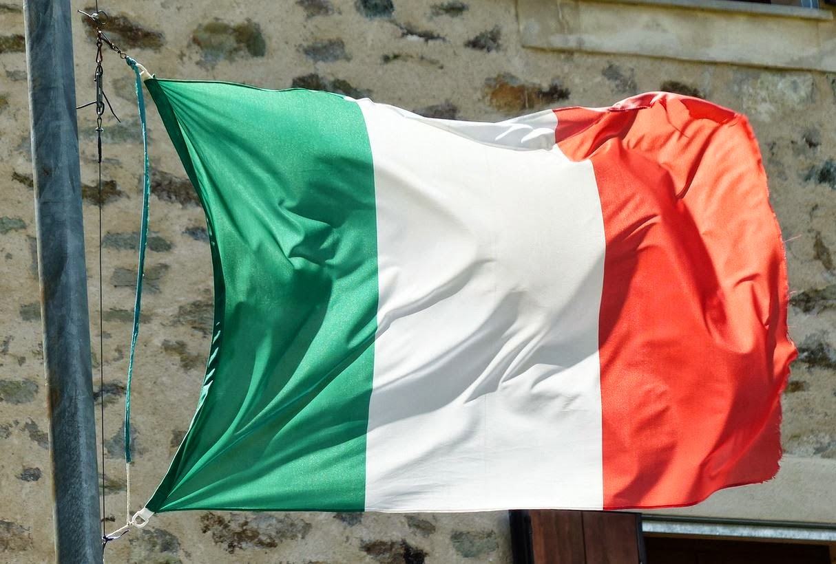Italialainen: Italian lippu