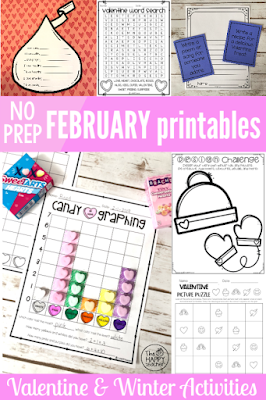 February NO PREP Printables & Activities for Valentine's Day ...