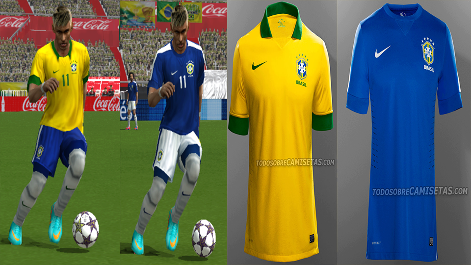Kits Brasil 2013 ~ PES6 favorite