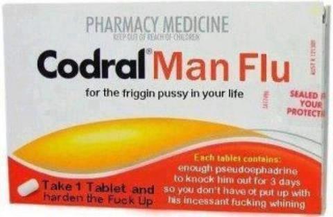 Evacuation Grounds: Blokes, man flu is real