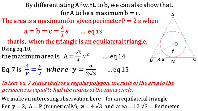ektalks: Perimeter and Area of Regular Polygons - From Triangles to ...