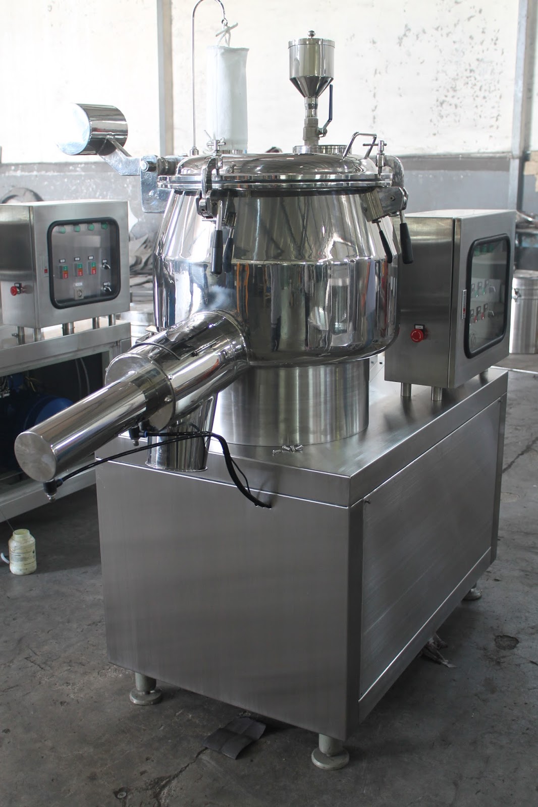 MESIN INDUSTRI FARMASI: SUPER MIXER KAPASITAS 60 kg