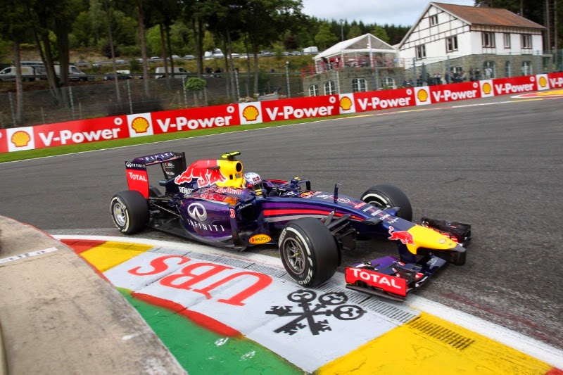 2014 Formula 1 : Ricciardo wins Belgian Grand Prix
