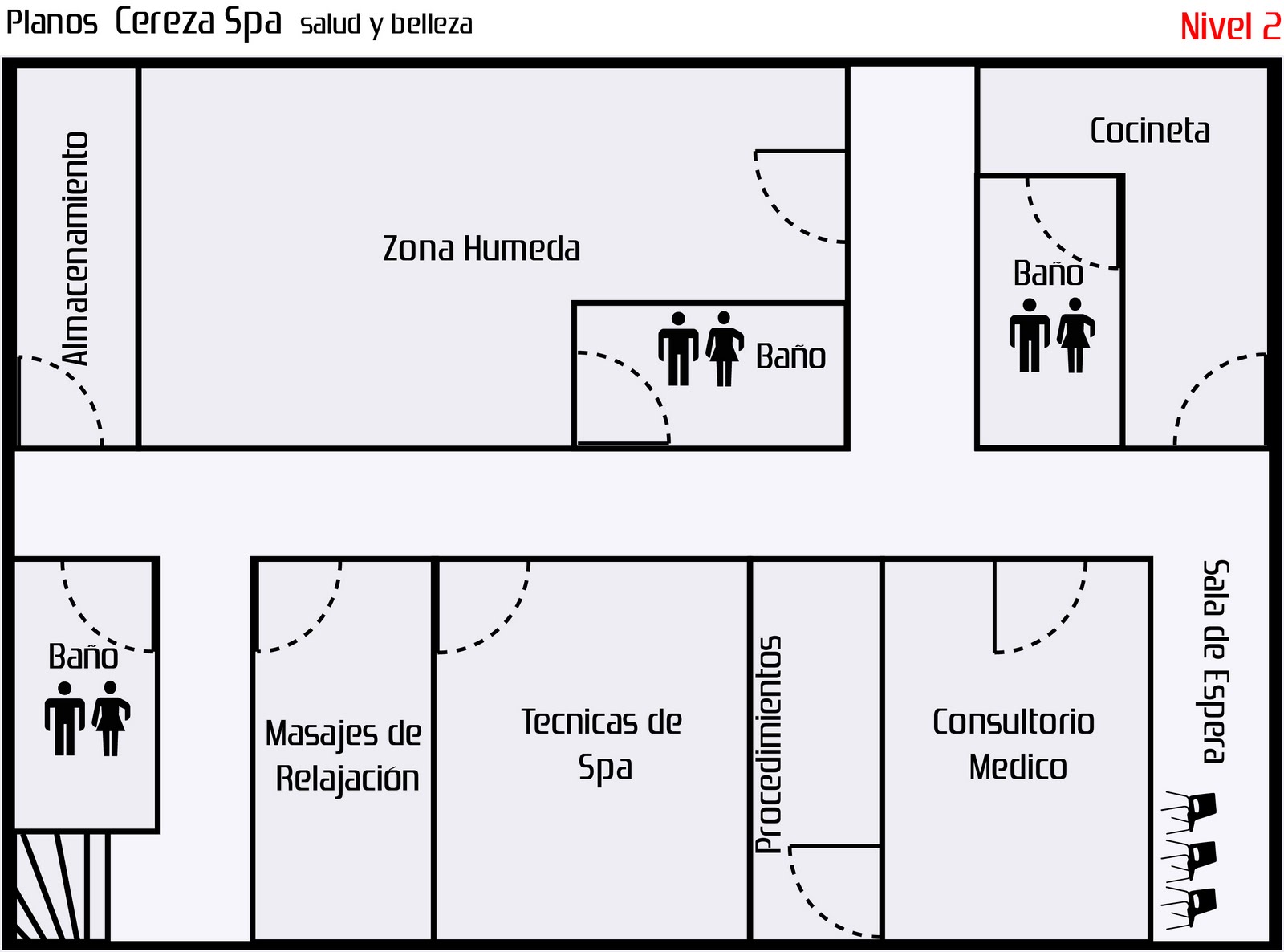 CEREZA SPA: Planos Spa