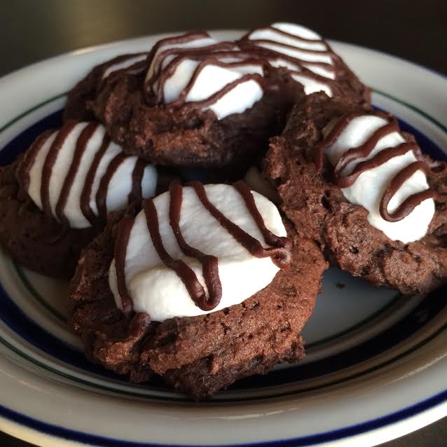 Making The Most of Naptime : Chocolate Mallow Drops #ChristmasCookies