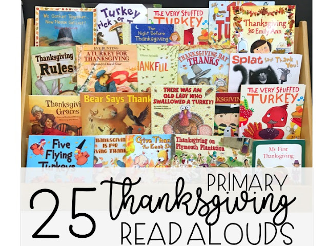 Thanksgiving Read Alouds - jillian laura designs