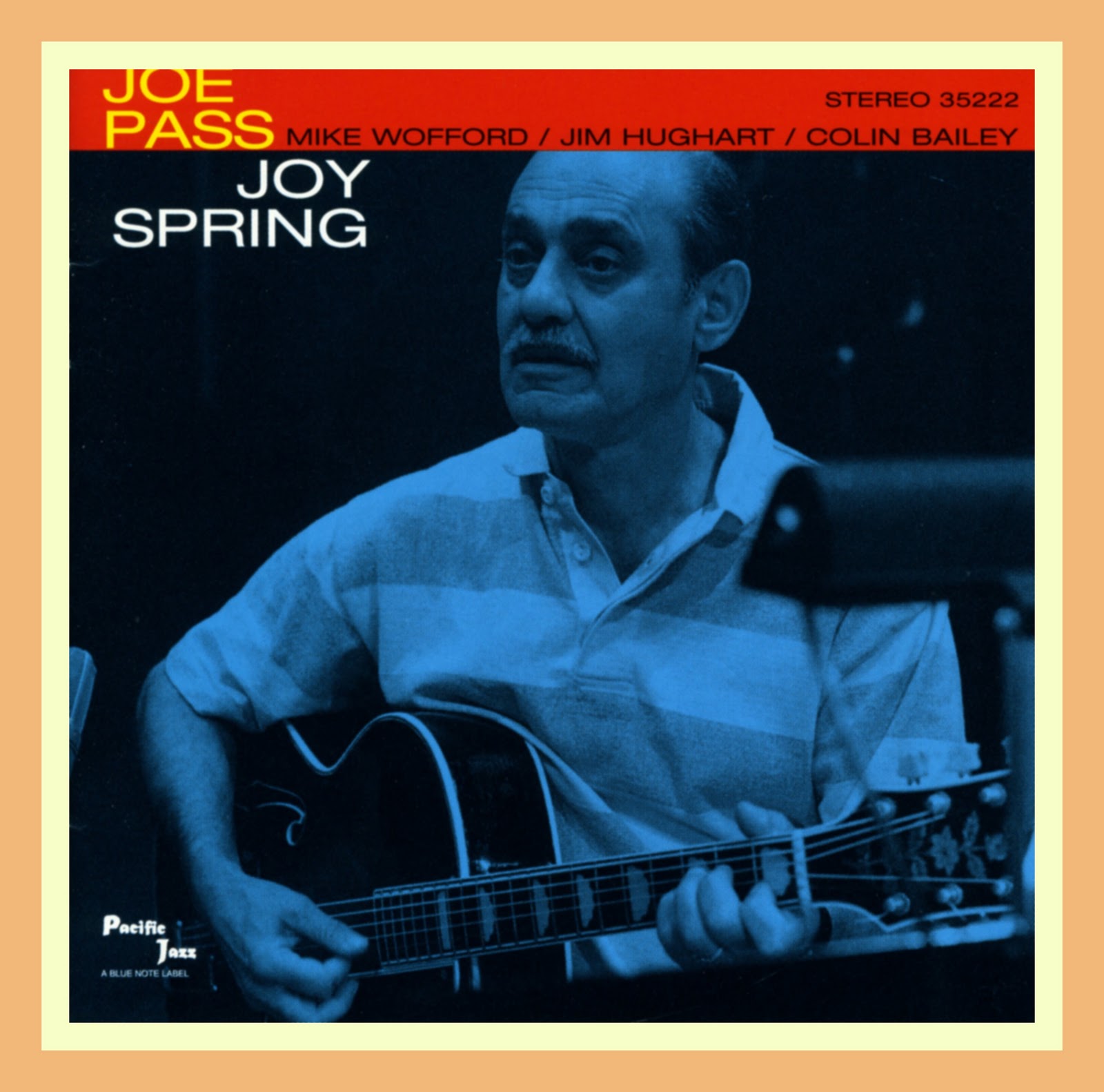 Can somebody identify the guitar Joe Pass is playing on the cover of ...