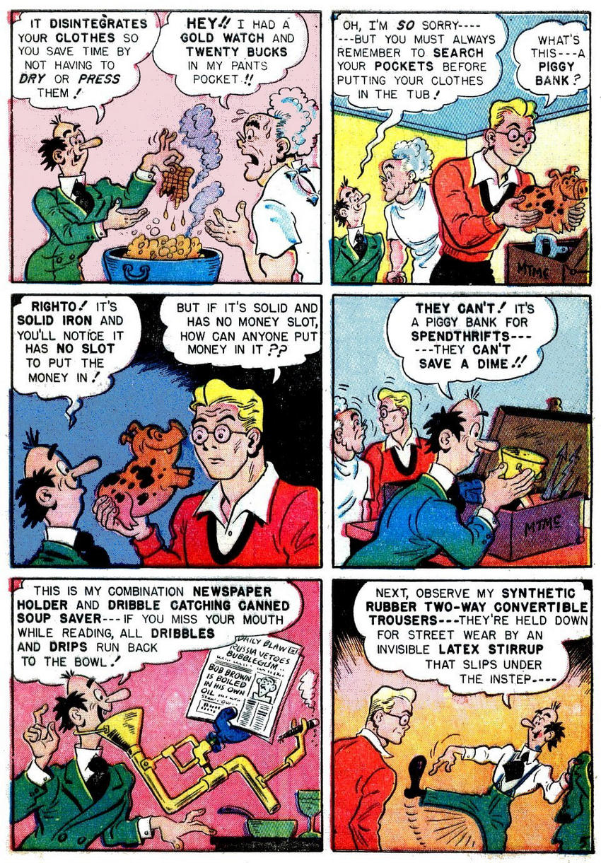 Pappy's Golden Age Comics Blogzine: Number 1280: More Sparky malarkey