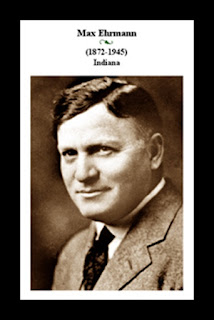 Max Ehrmann's Desiderata