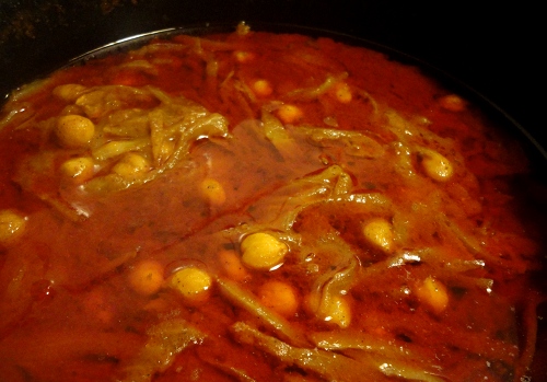 libyan food: Rishdat Kaskas - Libyan Home Made Pasta