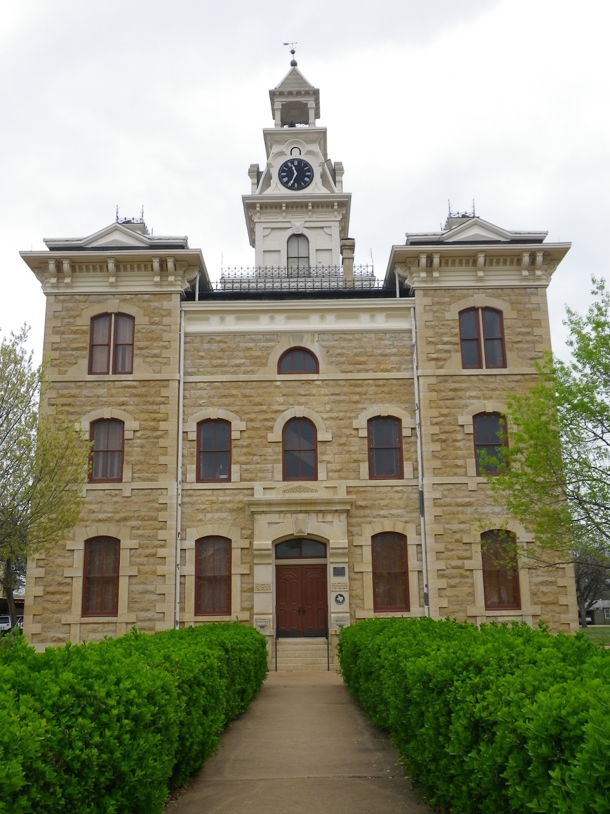 Texas Courthouse Tour: SPRING BREAK TRIP: 3/17: Roby, Anson, Albany ...