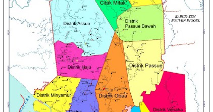 douglas mappi: PETA KABUPATEN MAPPI