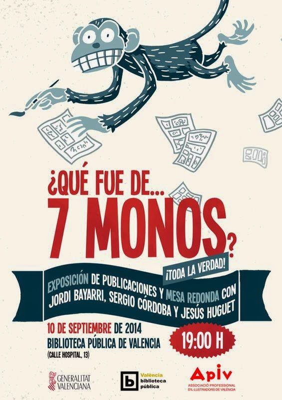 la guia del comic: ¿Qué fué de 7 Monos?