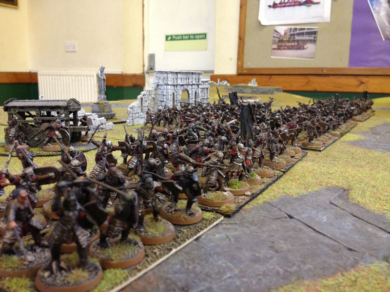 East Grinstead Wargaming Sussex: WotR: Battlehost - Gothmog's Morannon Orcs