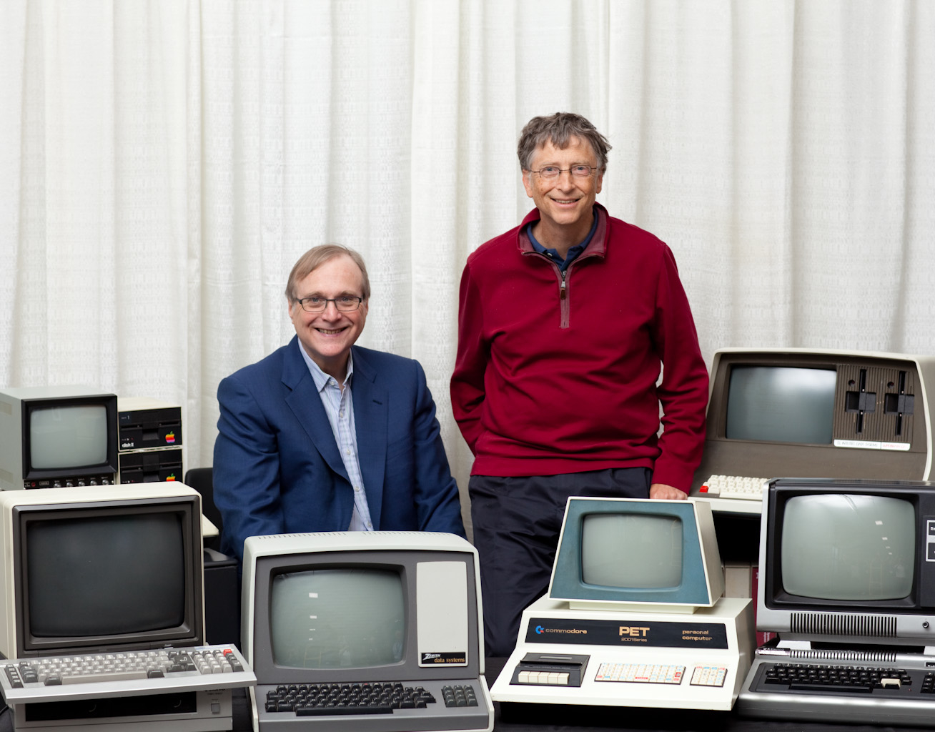 Penemu Sekaligus Pendiri Microsoft - Bill Gates, Dan Paul Allen - Arsip