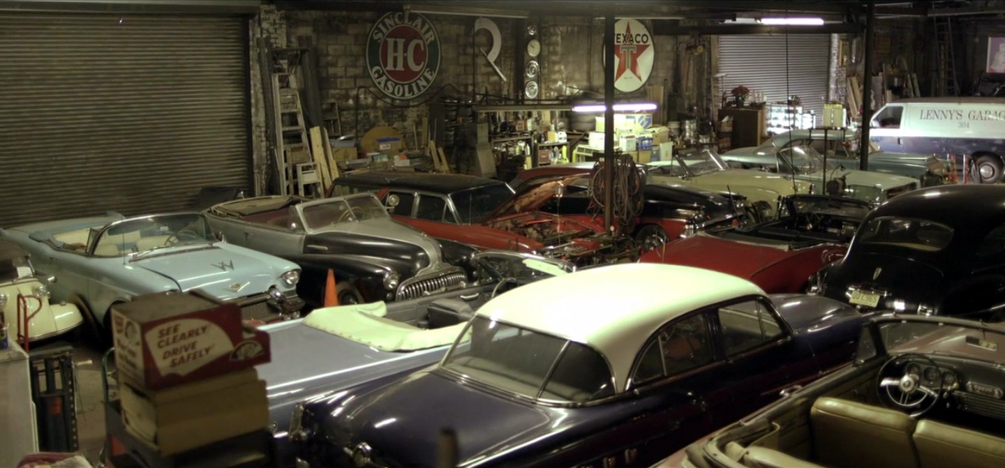 Just A Car Guy: in a Brooklyn garage, Lenny is fixing classic 50's cars ...