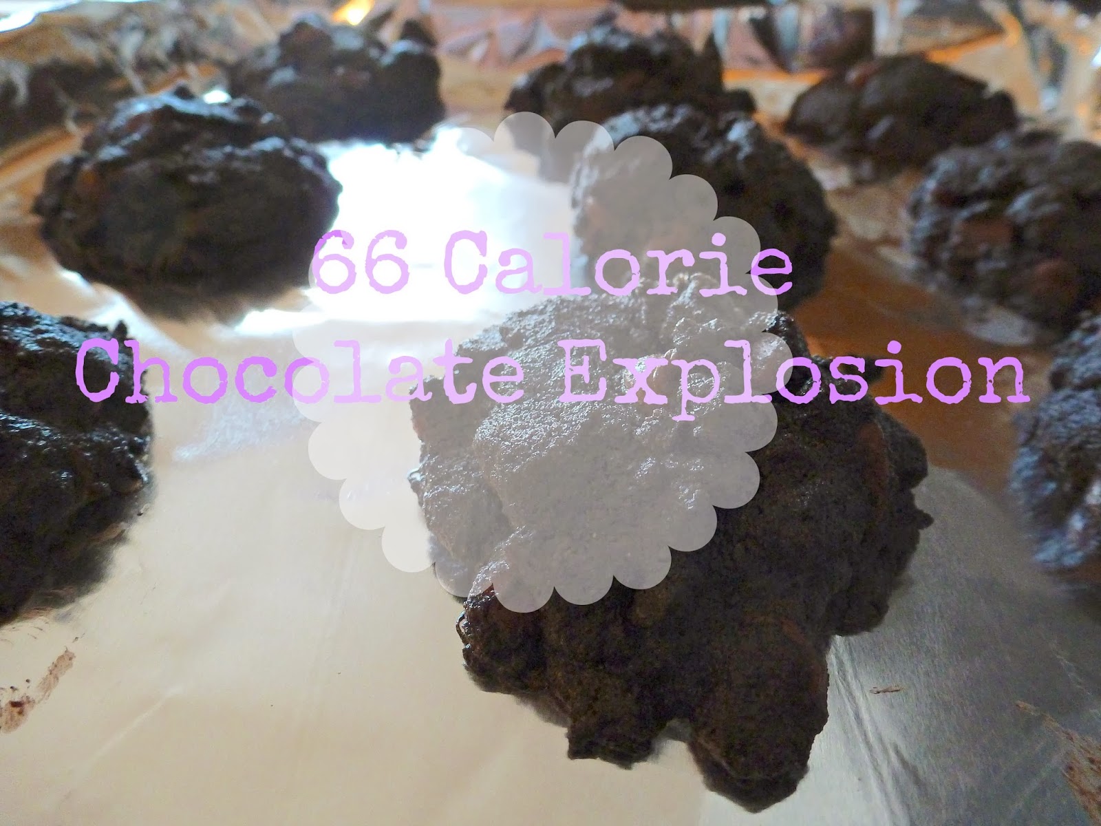The Simple Life: 66 Calorie Chocolate Explosion Cookies