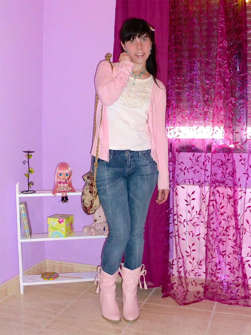 Karate & Cowgirl Boots - Girls that Glitter Love the Dark