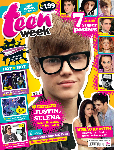 junto e misturado a nova senssação do momento: revista teen week