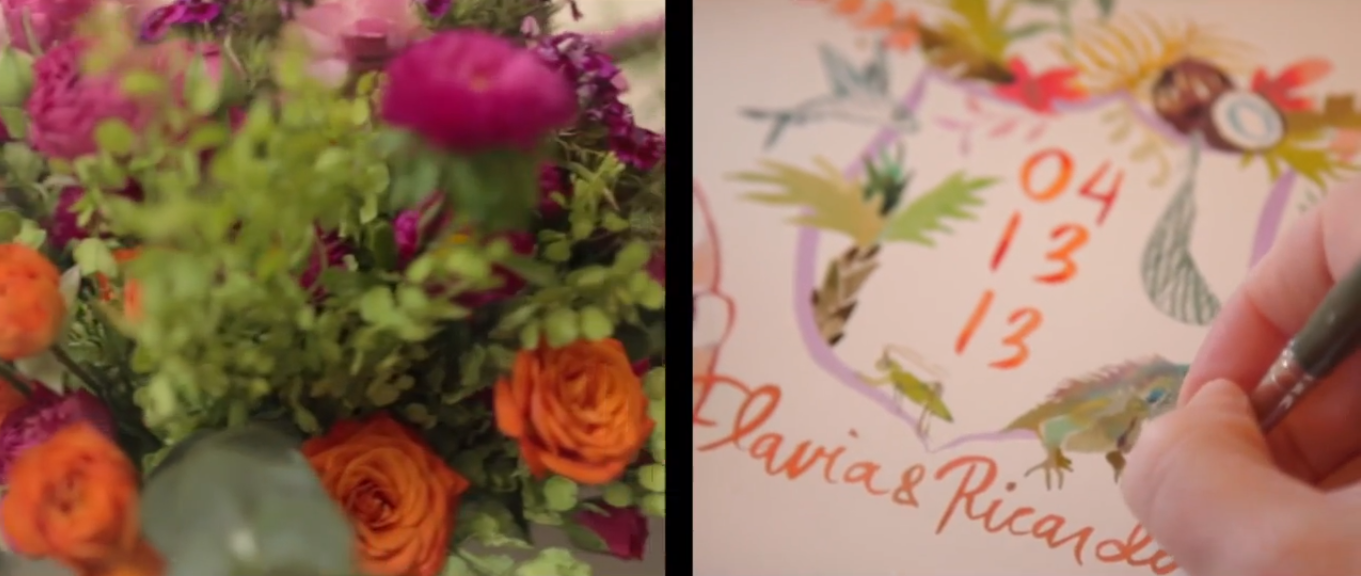 Wedding Envy: Flavia Kelson wore an Erdem and a Chanel wedding dress on ...