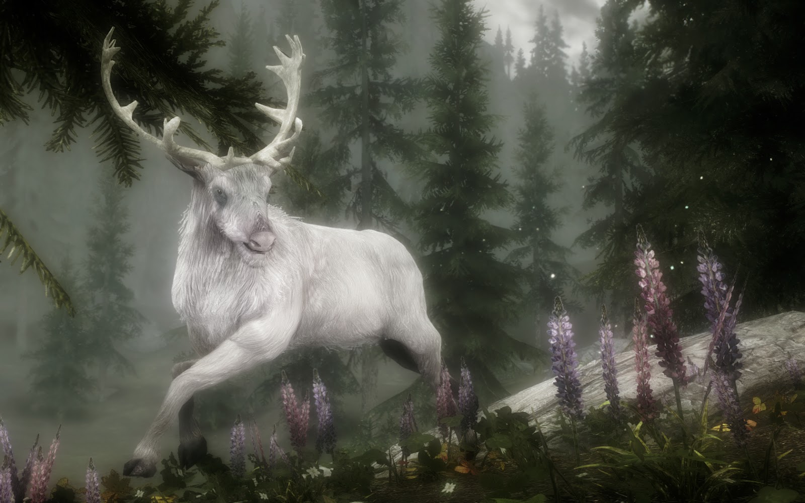 The Oak and the Antler: Spirit of the Forest - The White Stag