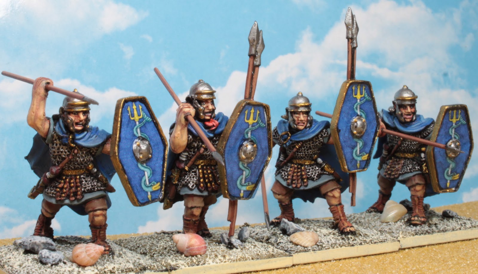28mm Victorian Warfare: 28mm Roman Marines