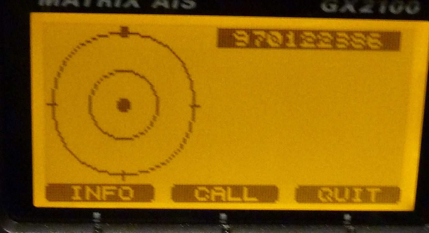 Bill's stuff: McMurdo Smartfind S10/ Standard Horizon Matrix GX2100 AIS