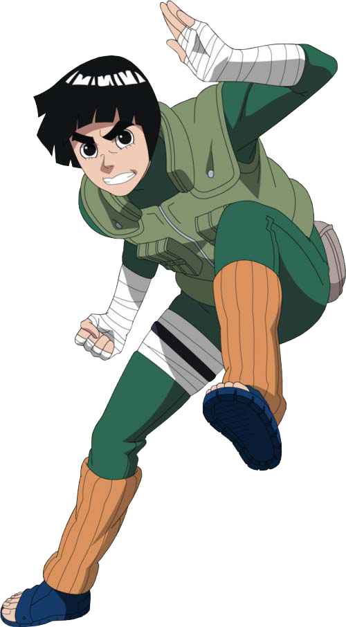 Animé imágenes by Akatsuki Karasu: 24 renders de Naruto (Rin, Rock Lee ...