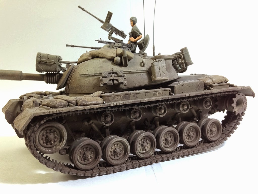 Flixid's Miniatures: 1/35 Academy M48A5/K Patton