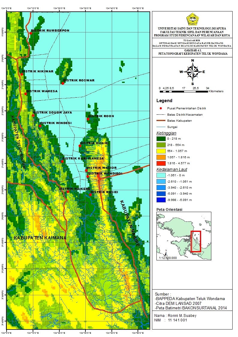 PAPUA : WASIOR KABUPATEN TELUK WONDAMA
