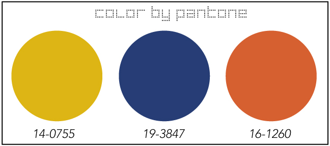 Current Color: Bright and Saturated Cobalt, Orange, and Yellow - Cozy ...