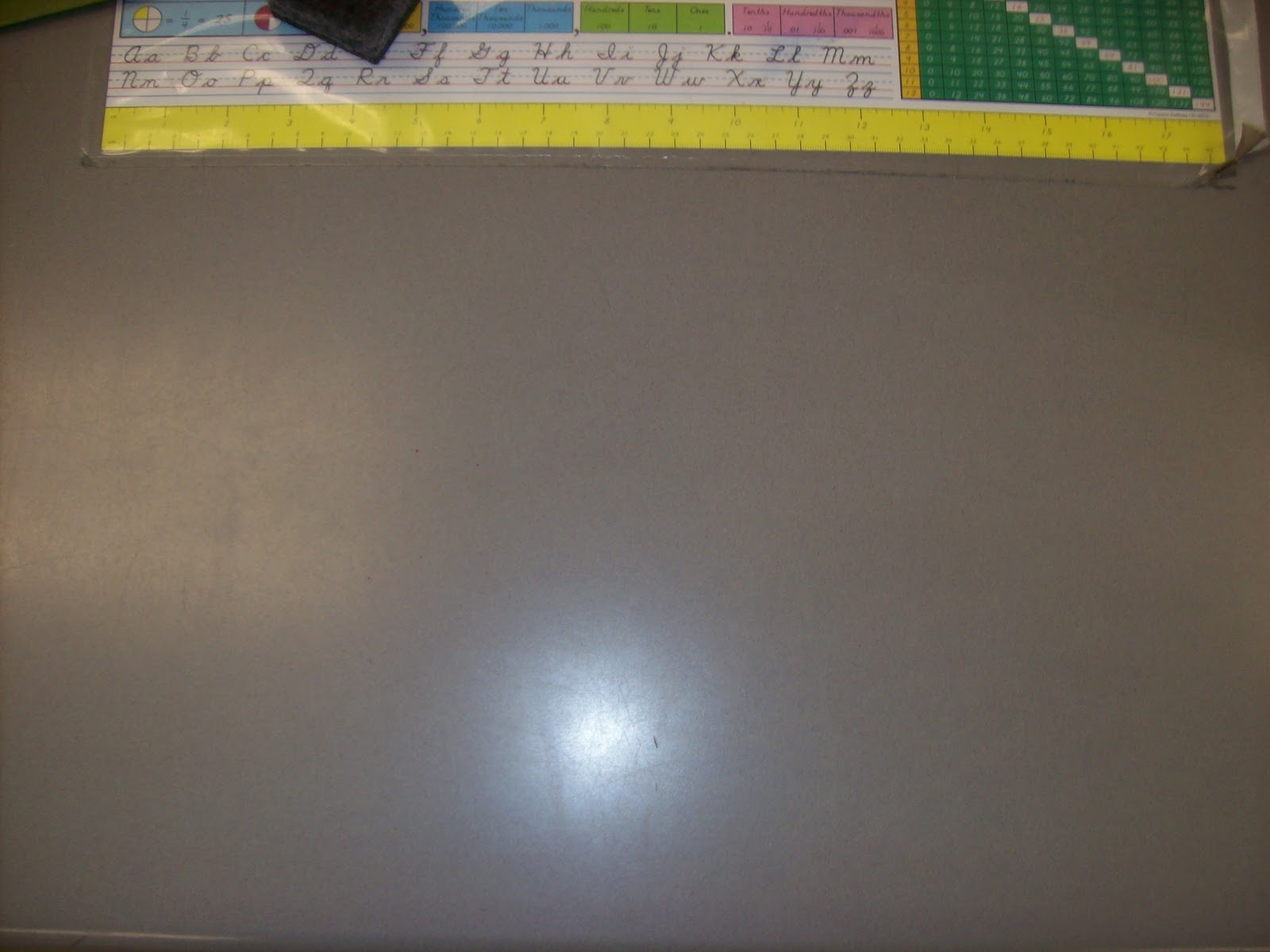 Classroom Creations: Dry Erase Desks?