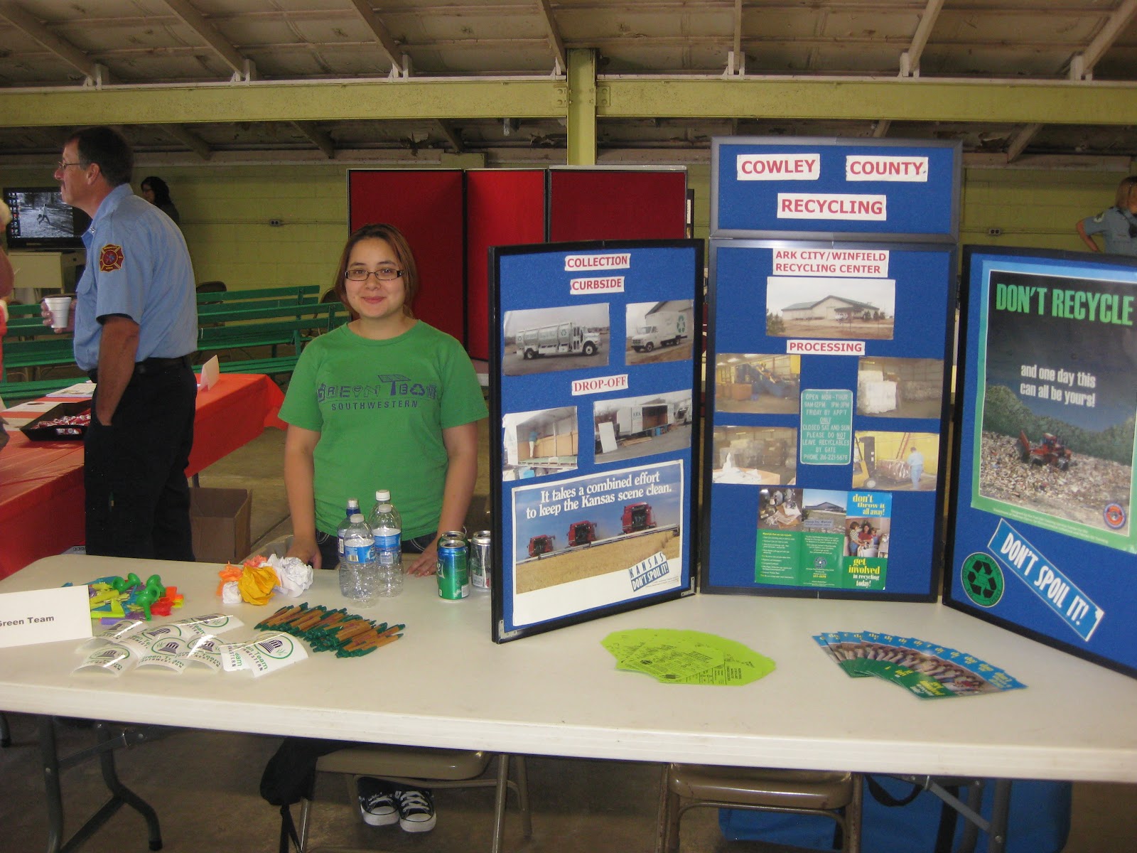 Southwestern College Going Green: Green Team Students Host Booth at Fair