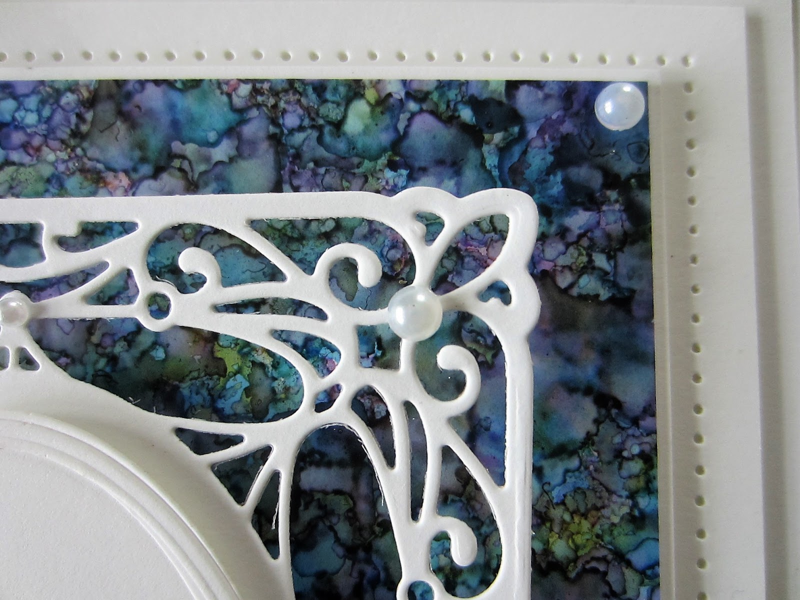 PartiCraft (Participate In Craft): Yupo Background Card