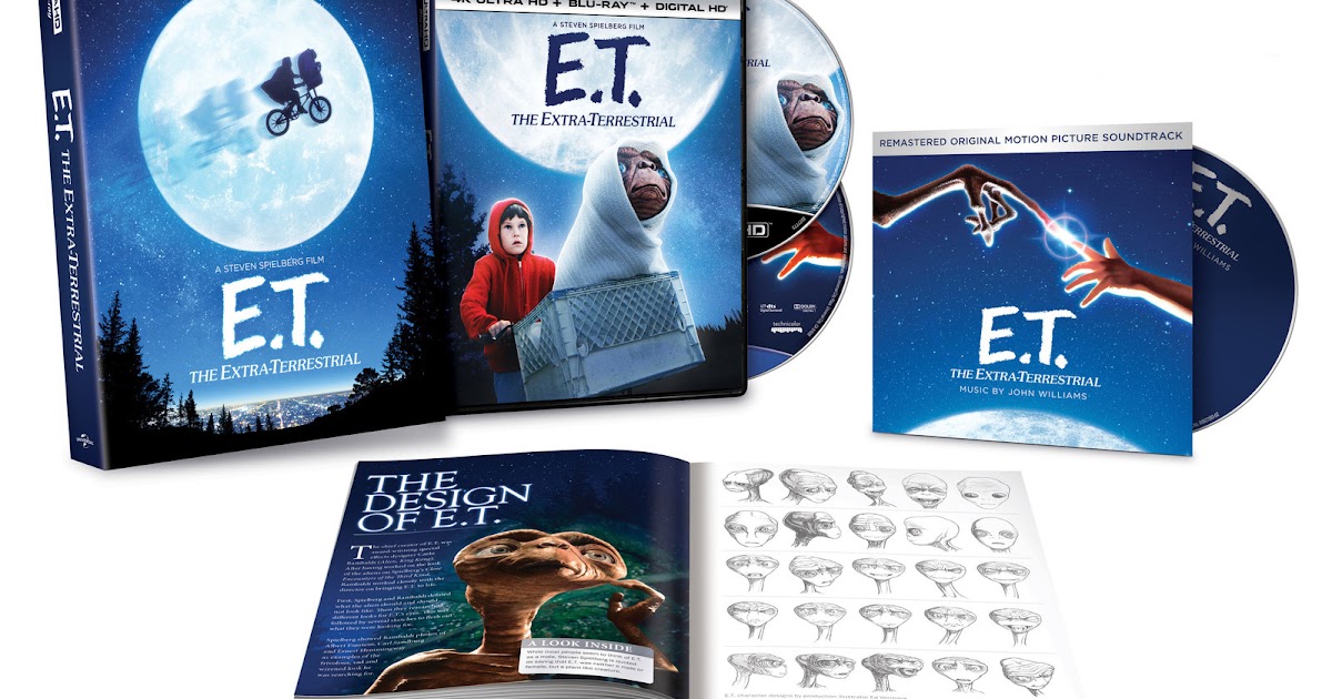 E.T.: The Extra-Terrestrial 35th Anniversary 4K Blu-ray Edition - Read ...