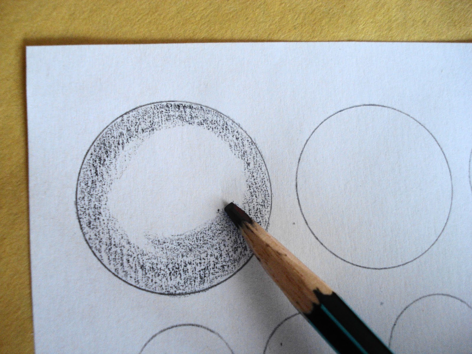 Cómo hacer dibujos: EJERCICIOS DE SOMBREADO