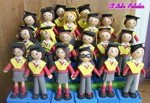 Imagenes de muñequitos graduados - Imagui