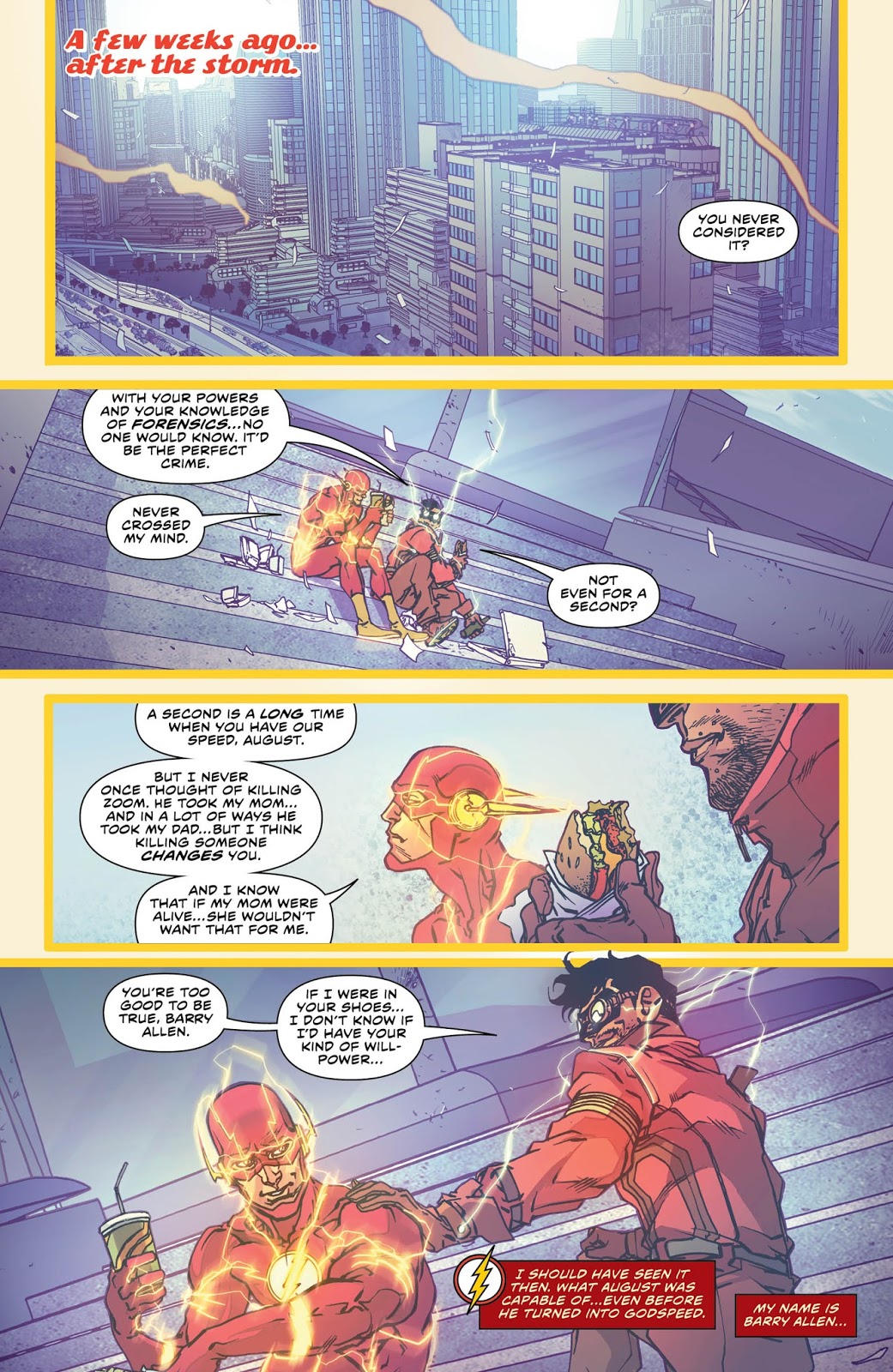 Weird Science DC Comics: PREVIEW: The Flash #8