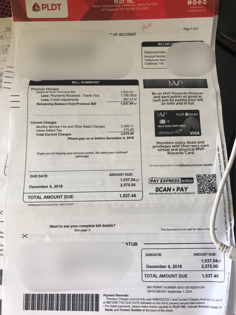 Pinas for Good: PLDT: How to Downgrade (FROM Telpad Plan (Php 1,699) to ...