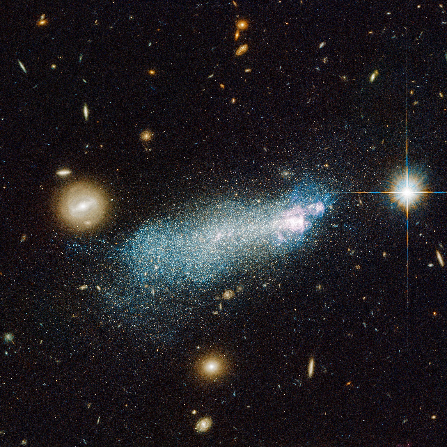 Jean-Baptiste Faure: Blue Compact Dwarf Galaxy SBS 1415+437