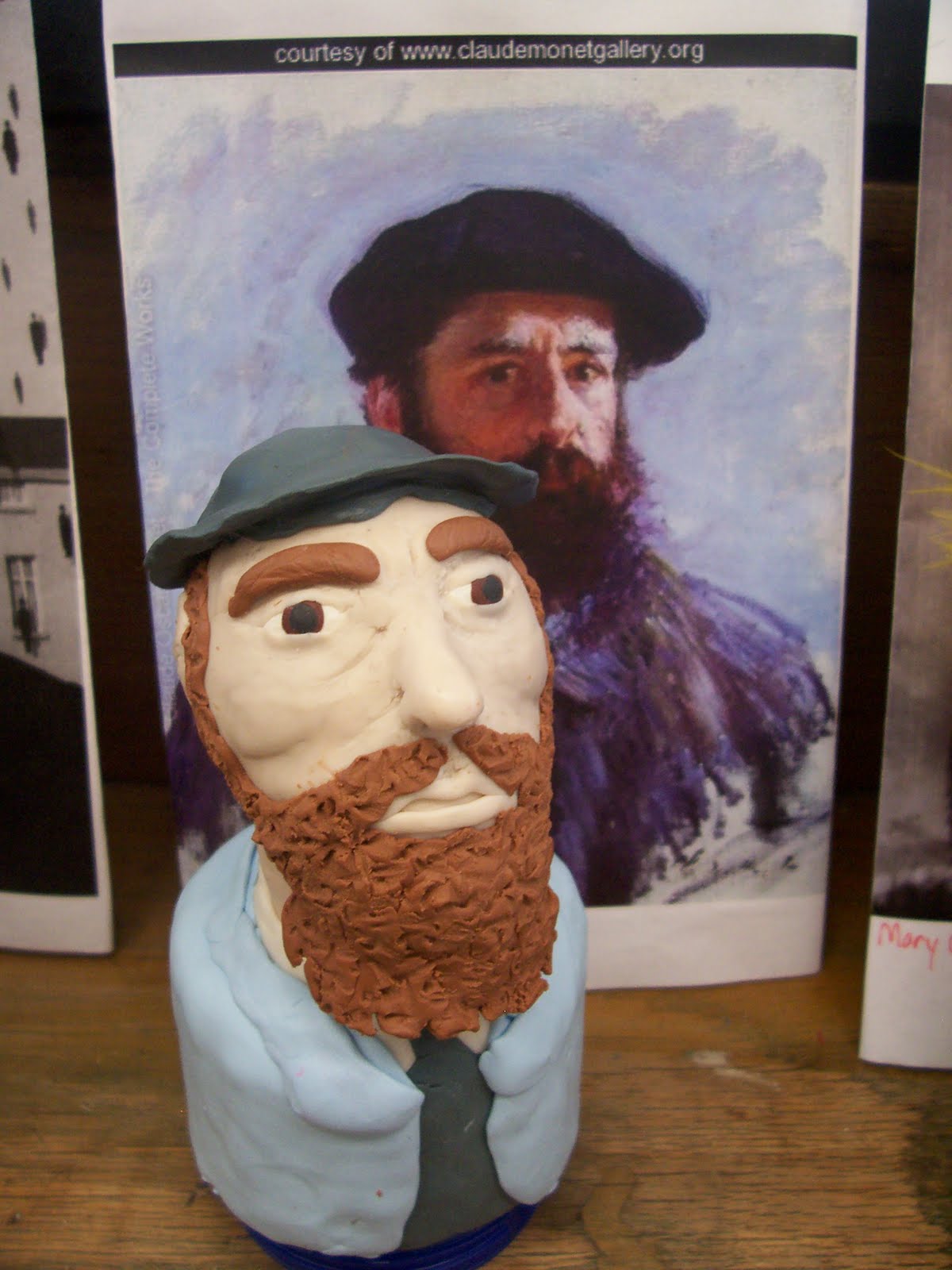 Irvington Community Middle School Art: Famous Artist Busts in Sculpey ...